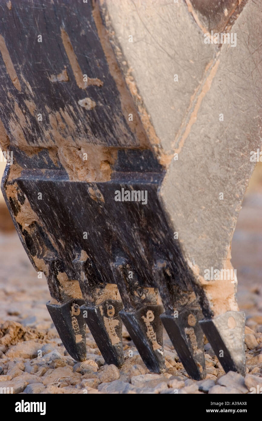 Backhoe up close hi-res stock photography and images - Alamy