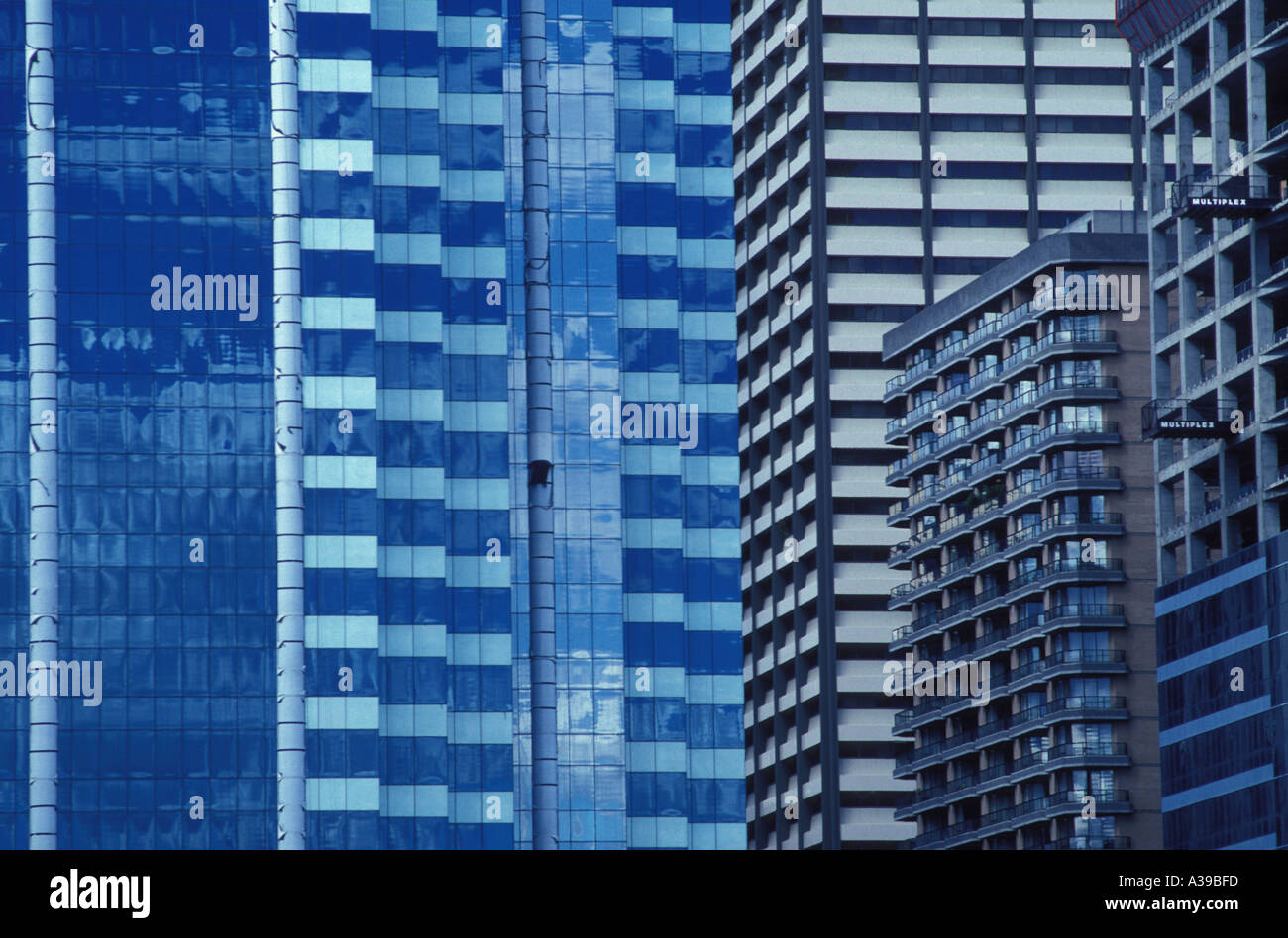 High rise glass damage hi-res stock photography and images - Alamy