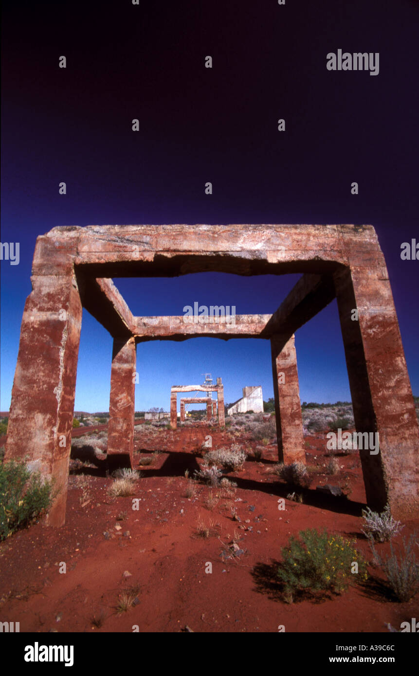 Posidon Mine Ruins 0343 Stock Photo - Alamy