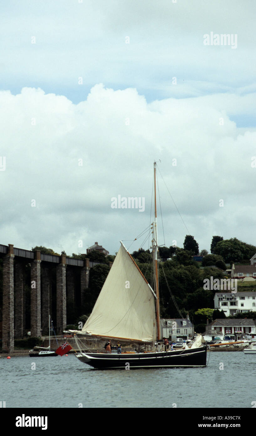 Brunel Bridge at Saltash Cornwall UK England Stock Photo - Alamy