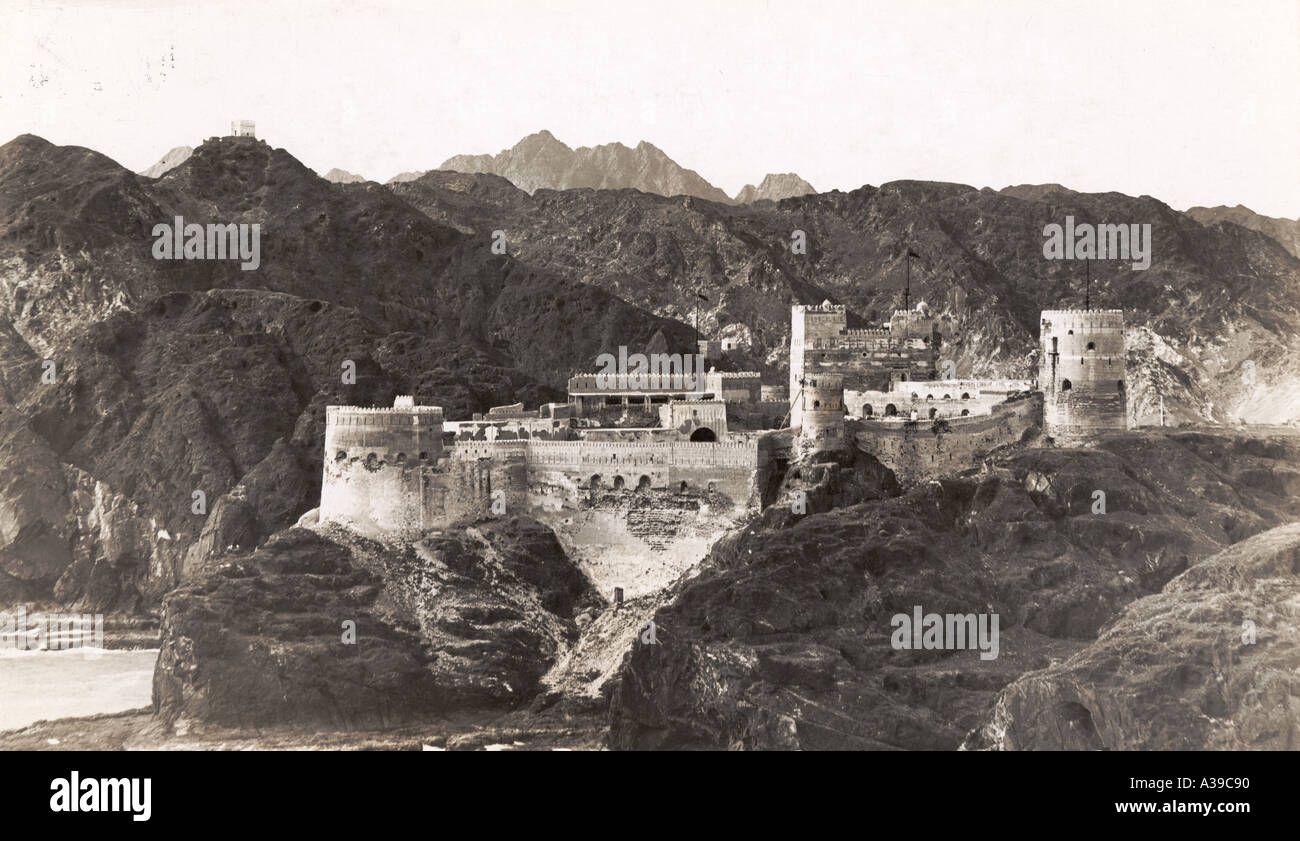 Muscat Fort Jalali Stock Photo - Alamy