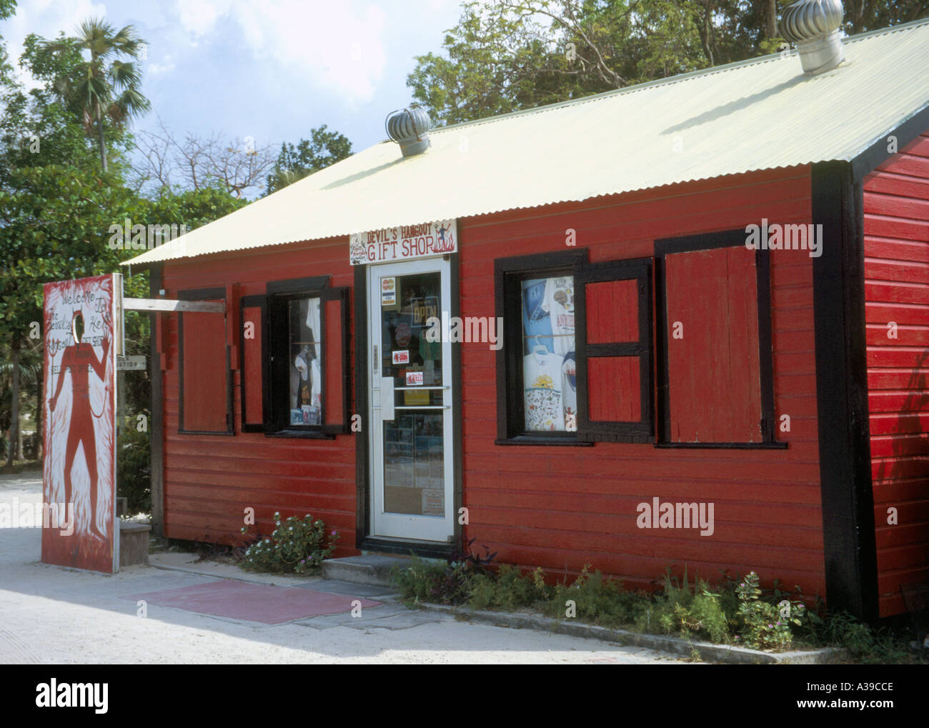 Hell Post Office Grand Cayman Caribbean Stock Photo - Alamy