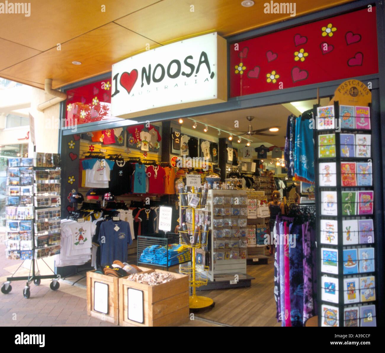 Souvenir Shop Noosa Queensland Australia Stock Photo - Alamy