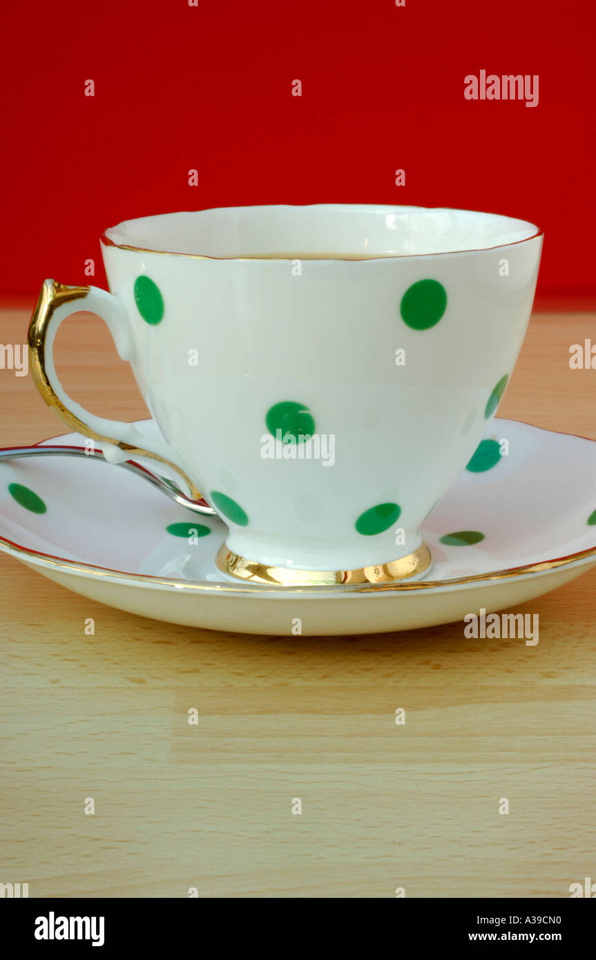 Posh cup saucer hi-res stock photography and images - Alamy