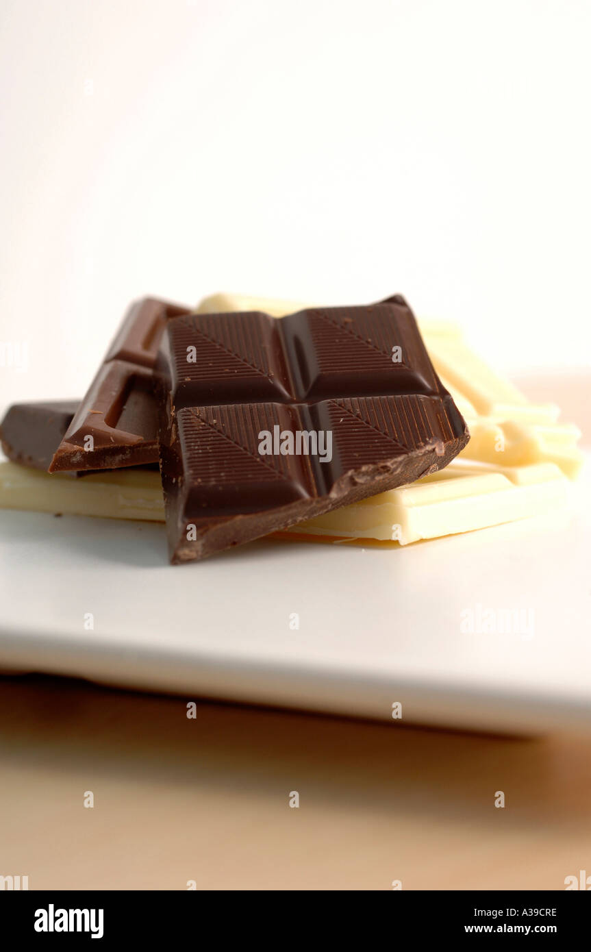 Simply light dark chocolate hi-res stock photography and images - Alamy