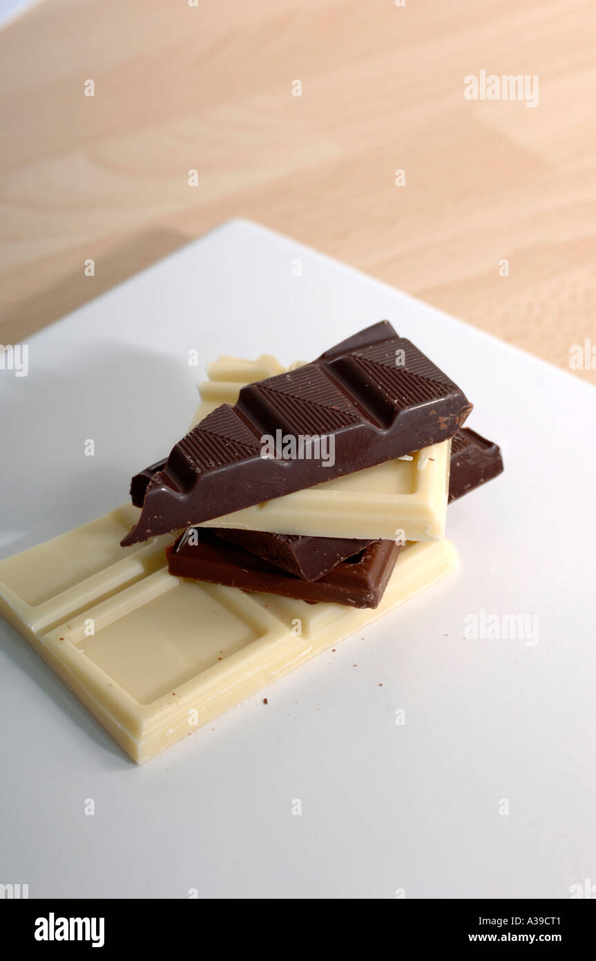 Simply light dark chocolate hi-res stock photography and images - Alamy
