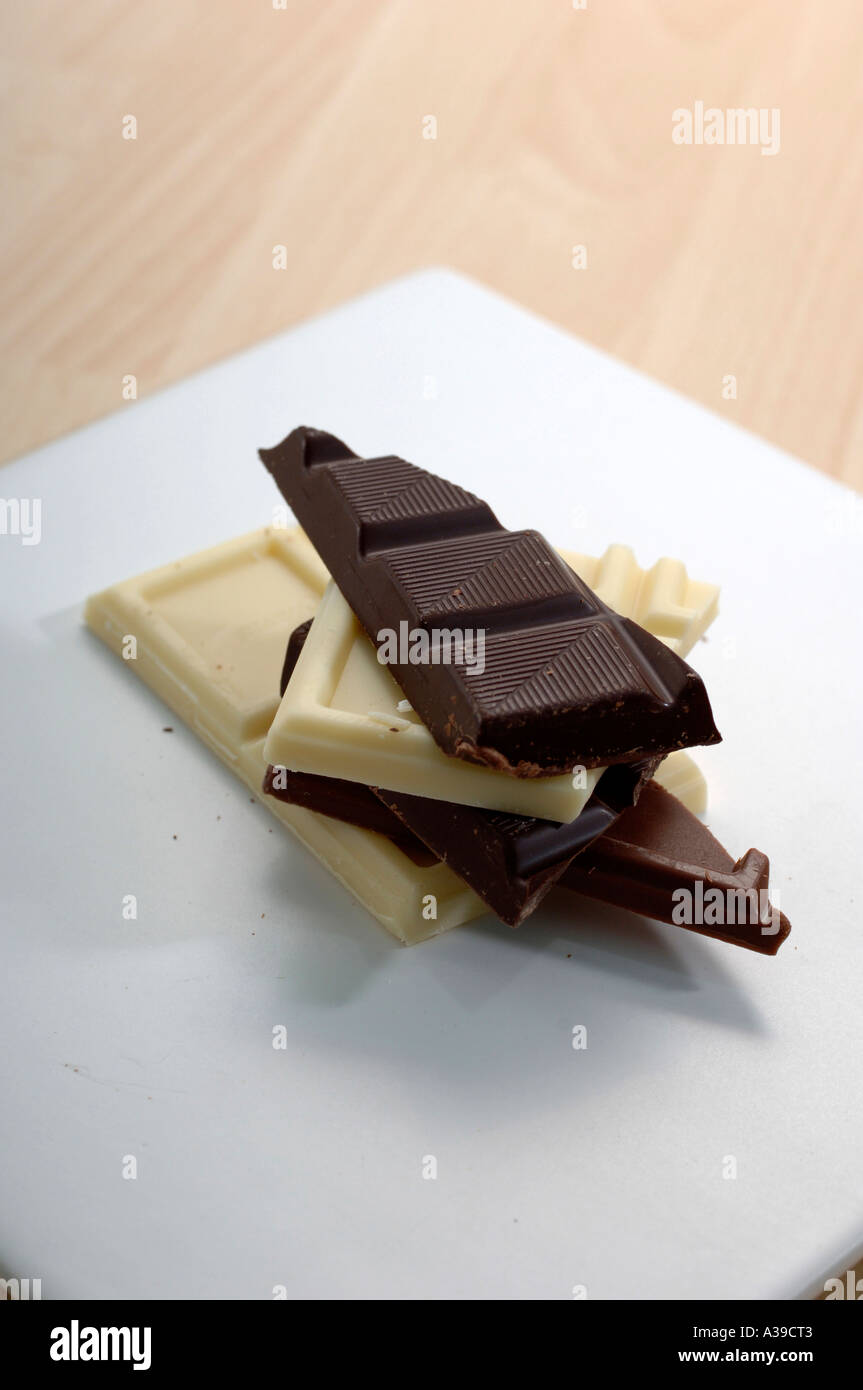 Simply light dark chocolate hi-res stock photography and images - Alamy