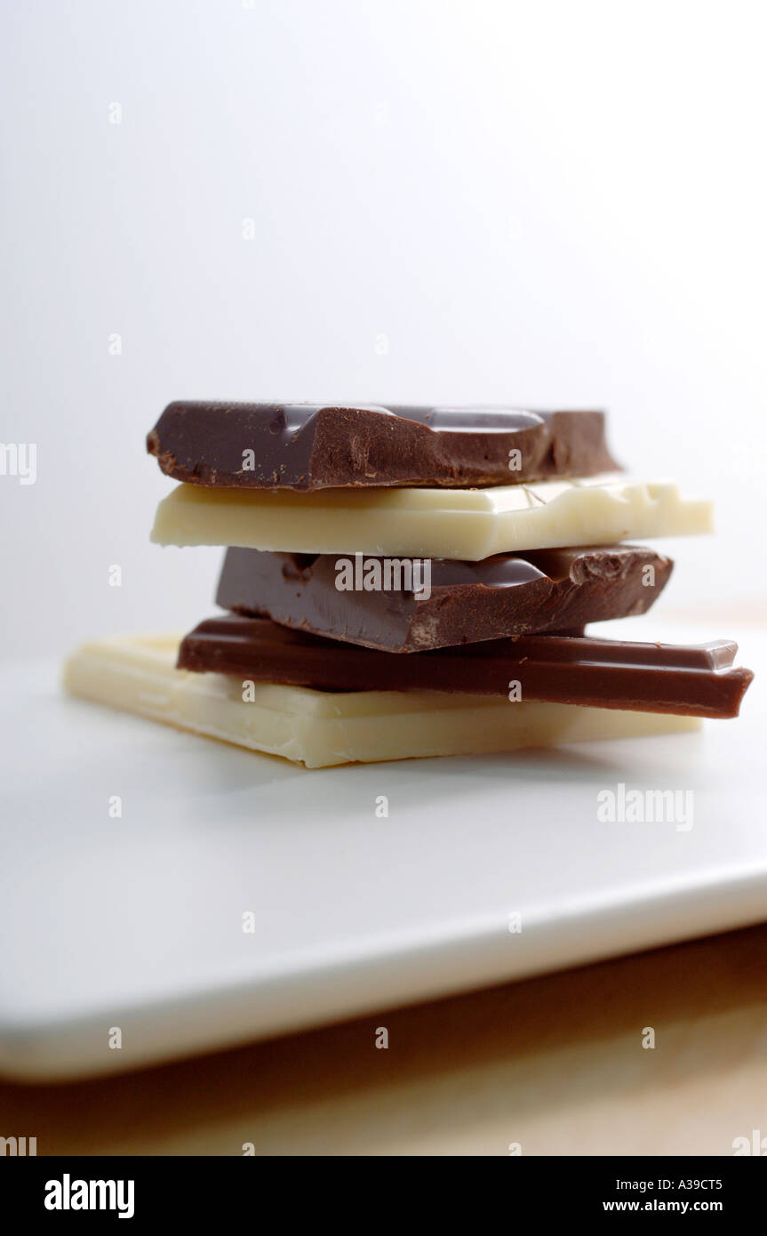 Simply light dark chocolate hi-res stock photography and images - Alamy