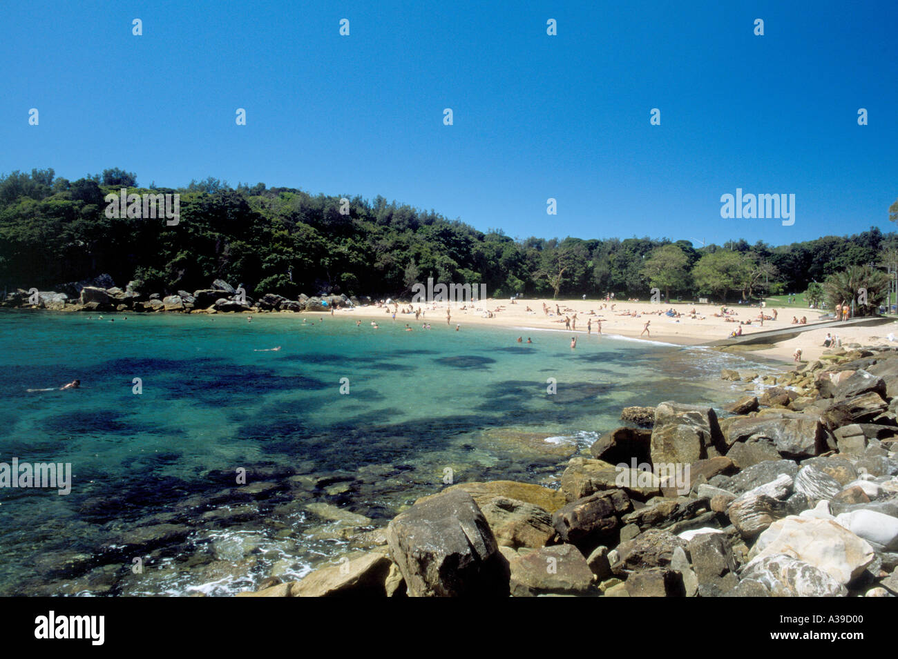 Shelley Beach in Manly Sydney Australia Stock Photo - Alamy