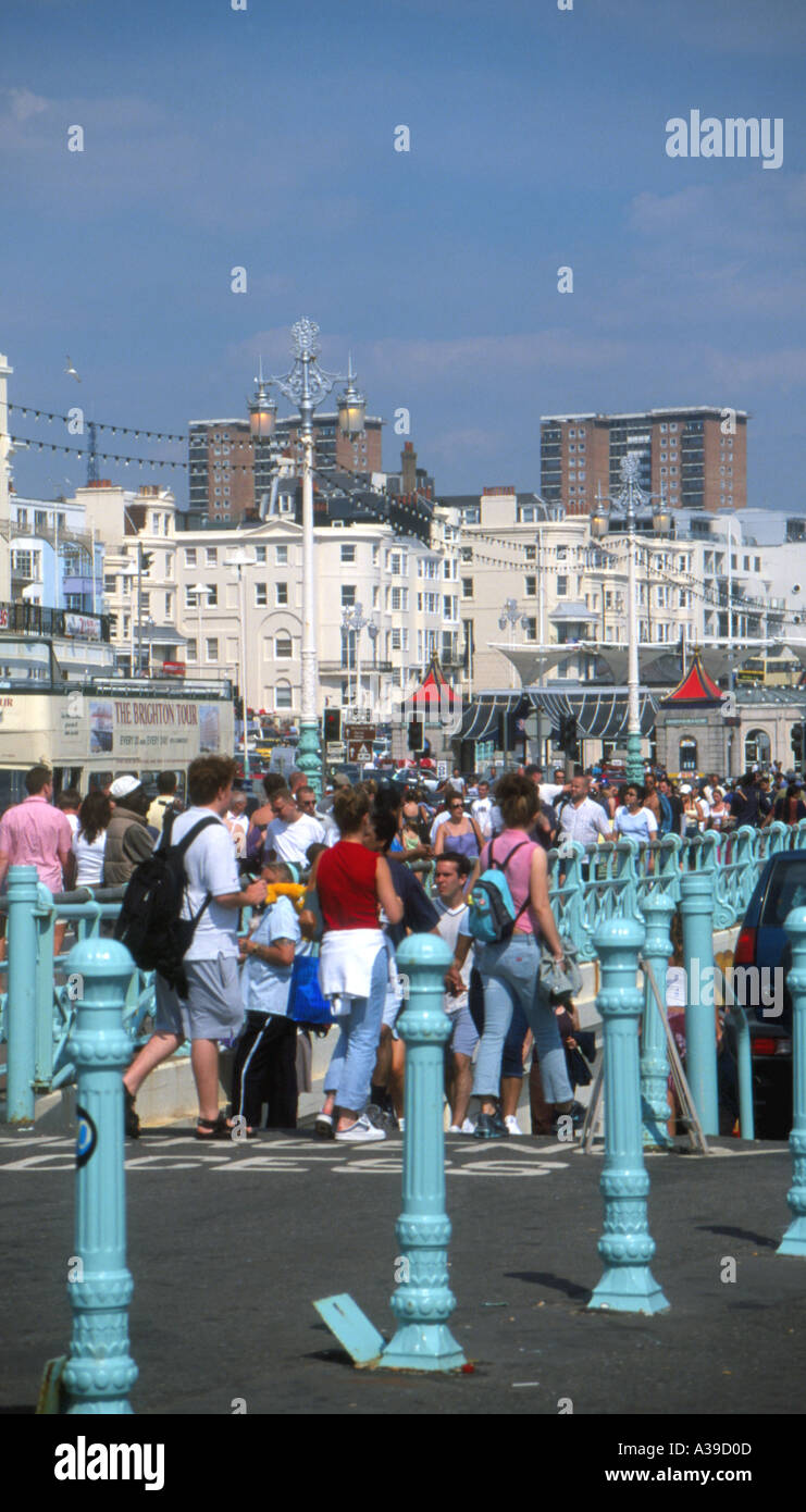 Brighton Promenade Stock Photo - Alamy