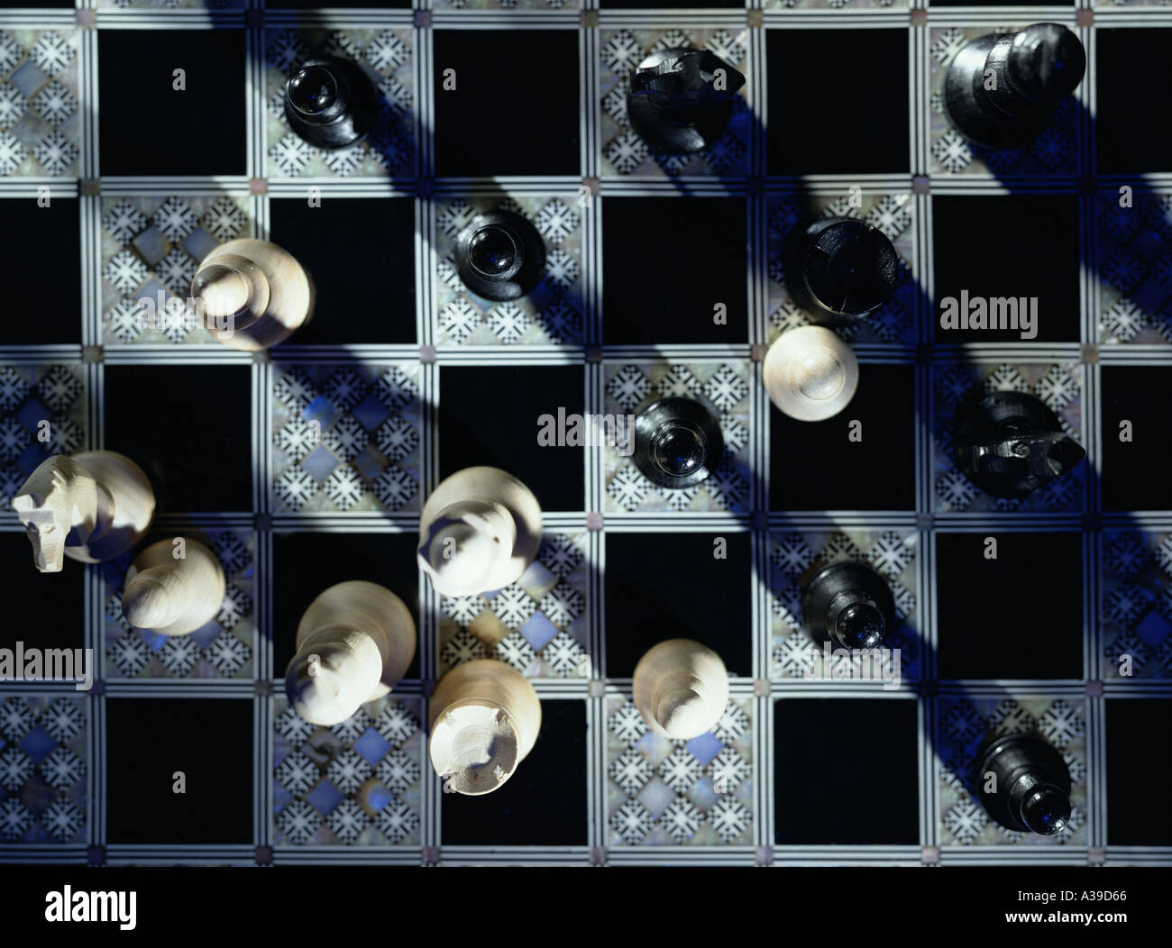 Black chessman hi-res stock photography and images - Alamy