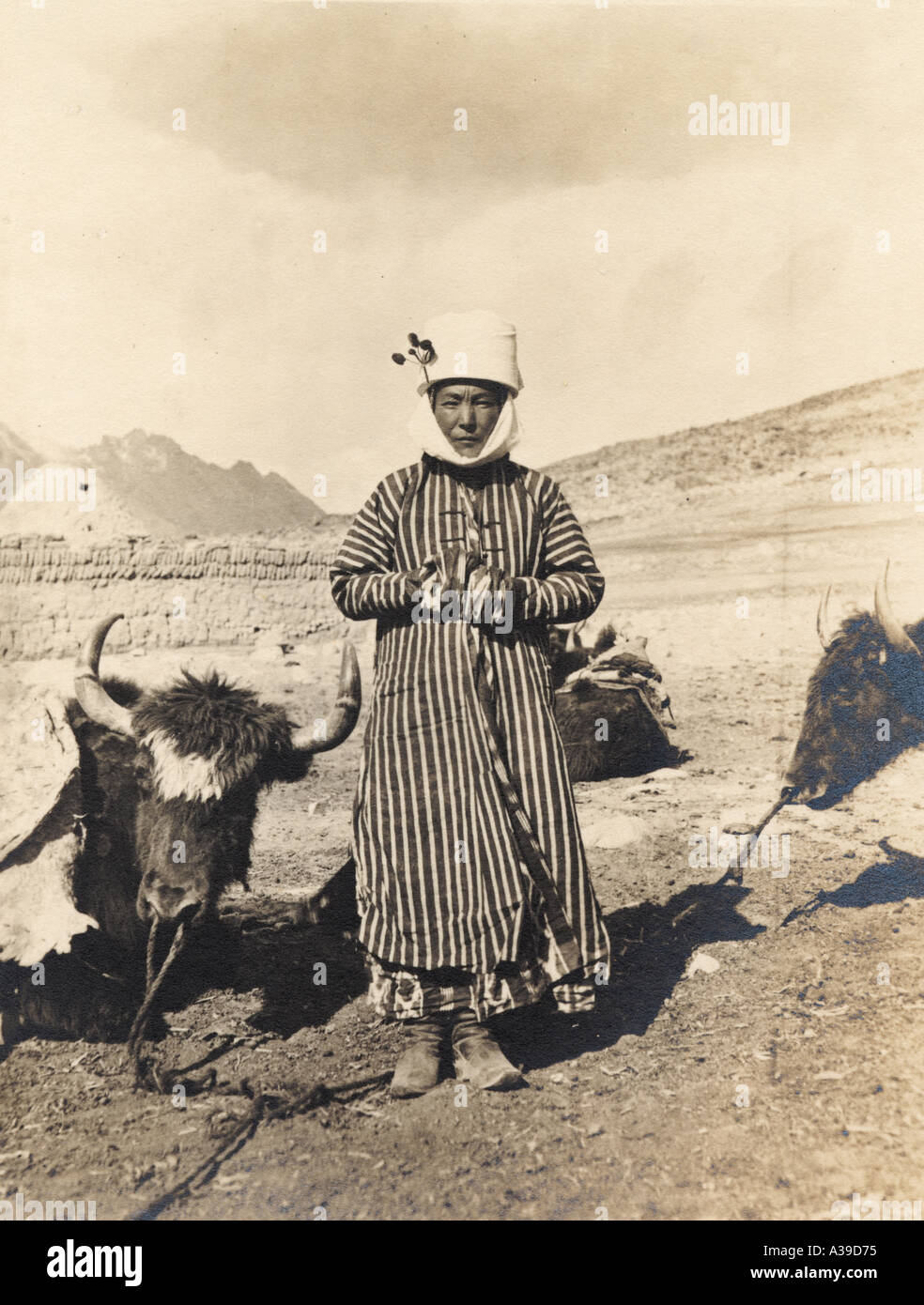 Kirghiz costume hi-res stock photography and images - Alamy