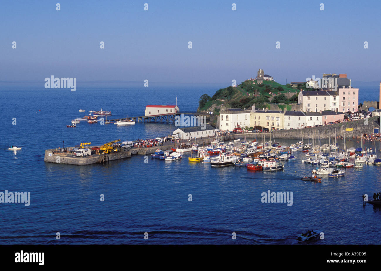 Tenby harbour Tenby Pembrokeshire Stock Photo - Alamy
