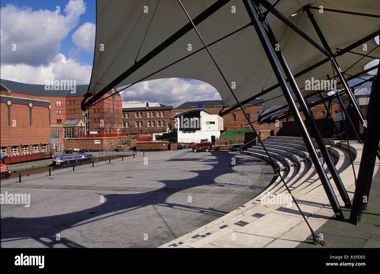 Castlefield arena Castlefield Manchester Stock Photo - Alamy