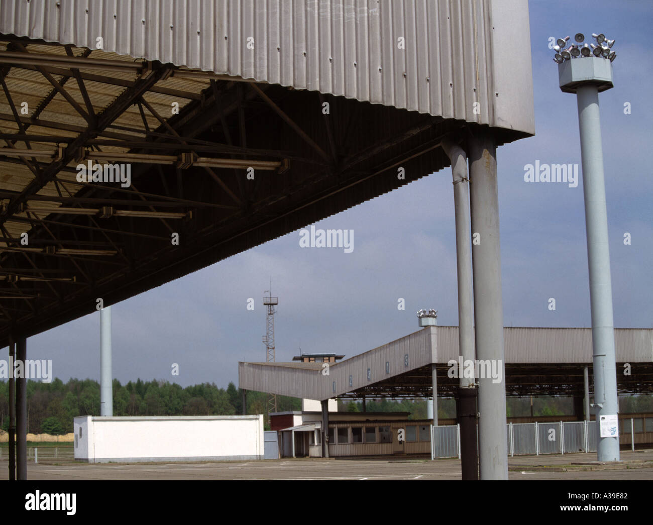 Former border crossing point hi-res stock photography and images - Alamy