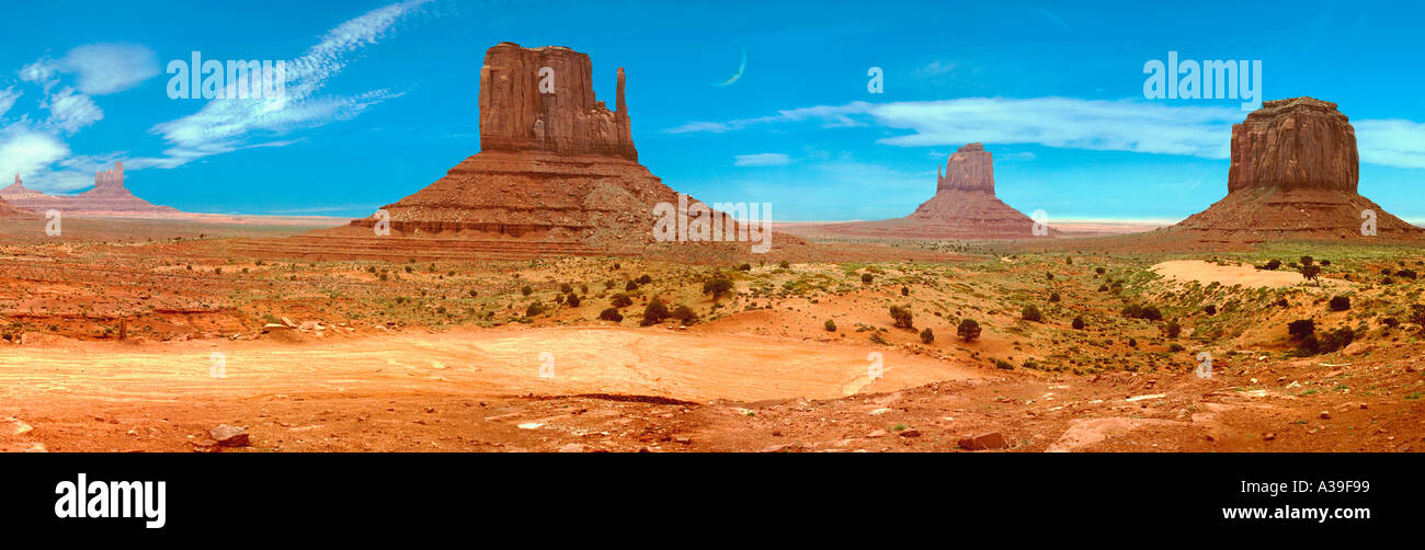 Historic site Monument Valley Arizona Indian Tribal Park rock ...