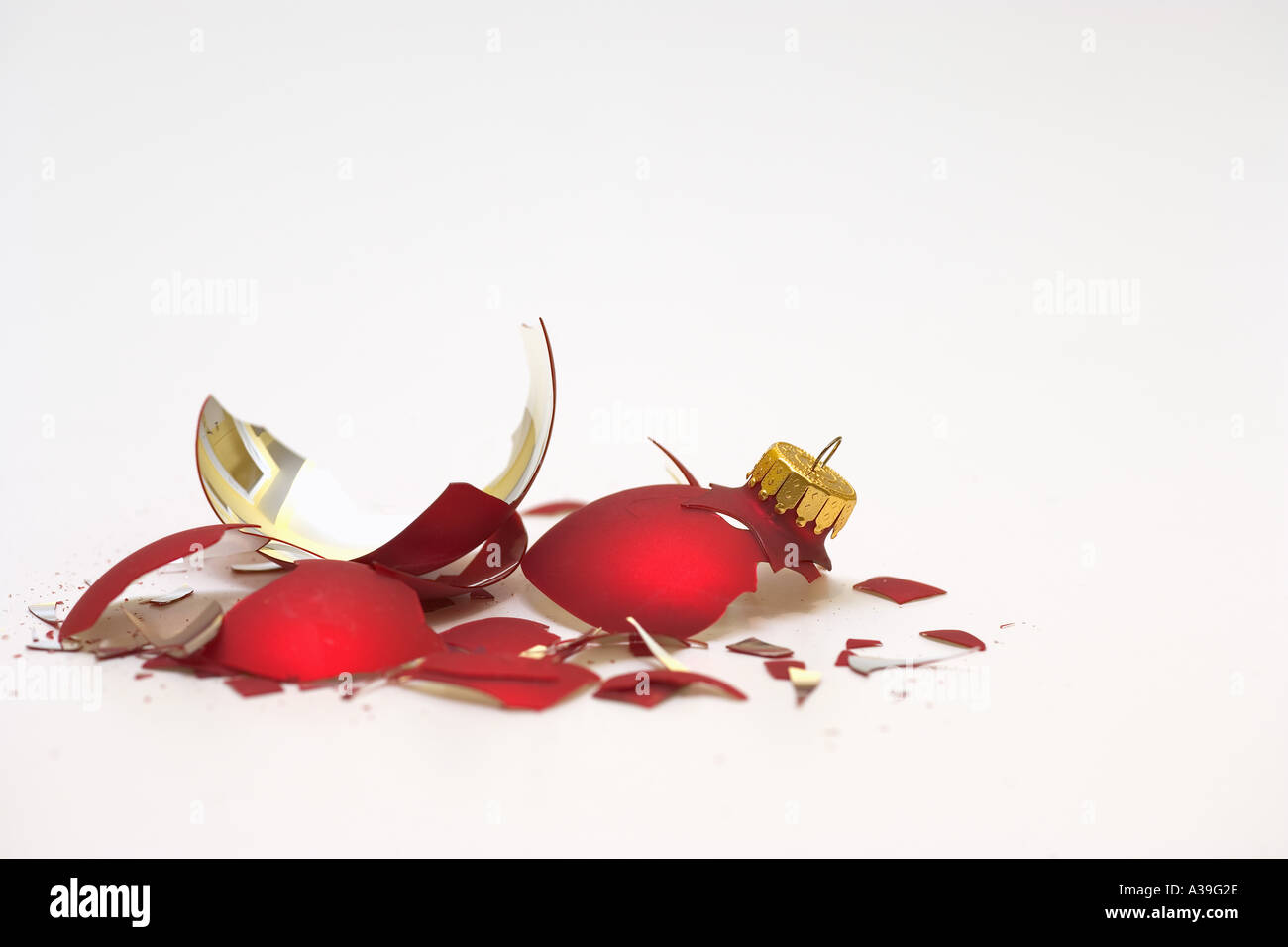 Broken baubles christmas hi-res stock photography and images - Alamy