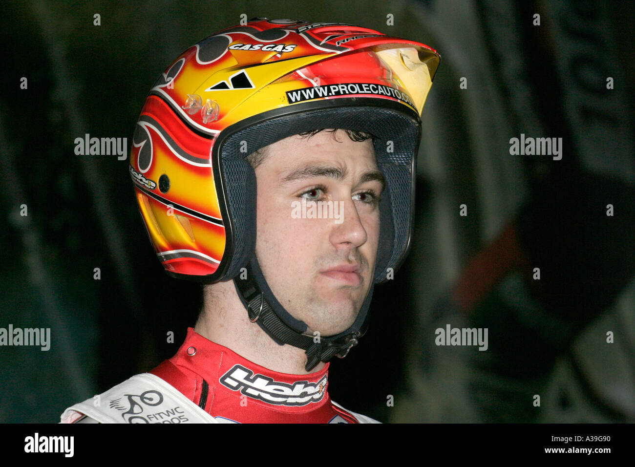 Shaun Morris FIM world indoor trial championship odyssey arena belfast ...
