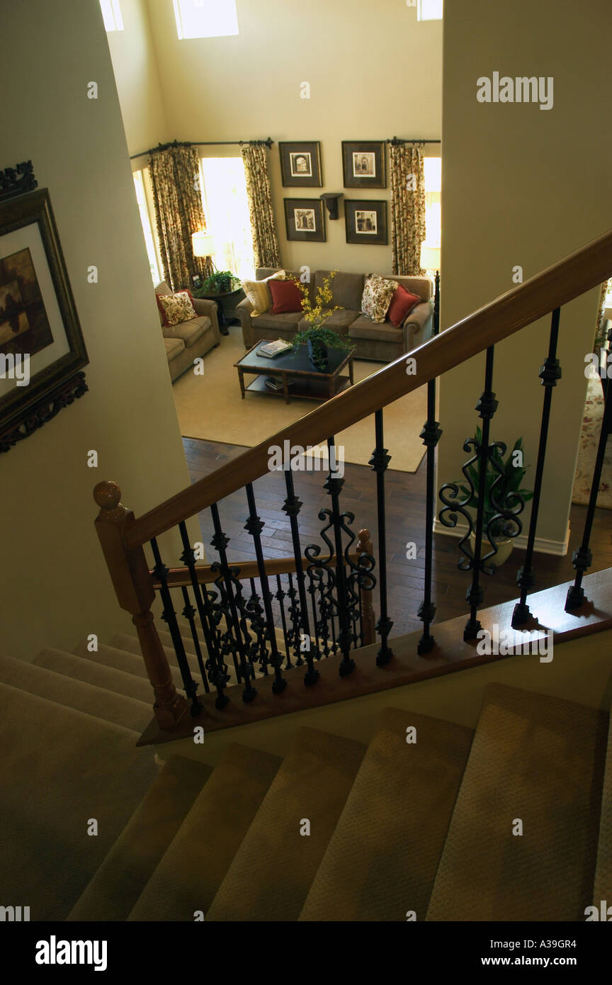 home stairs interior Stock Photo - Alamy