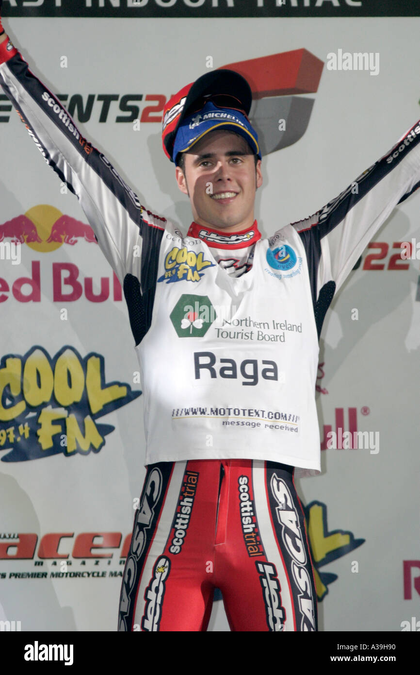 Adam Raga FIM world indoor trial championship odyssey arena belfast ...