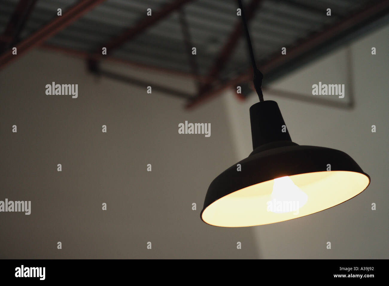 Single light fitting Stock Photo - Alamy