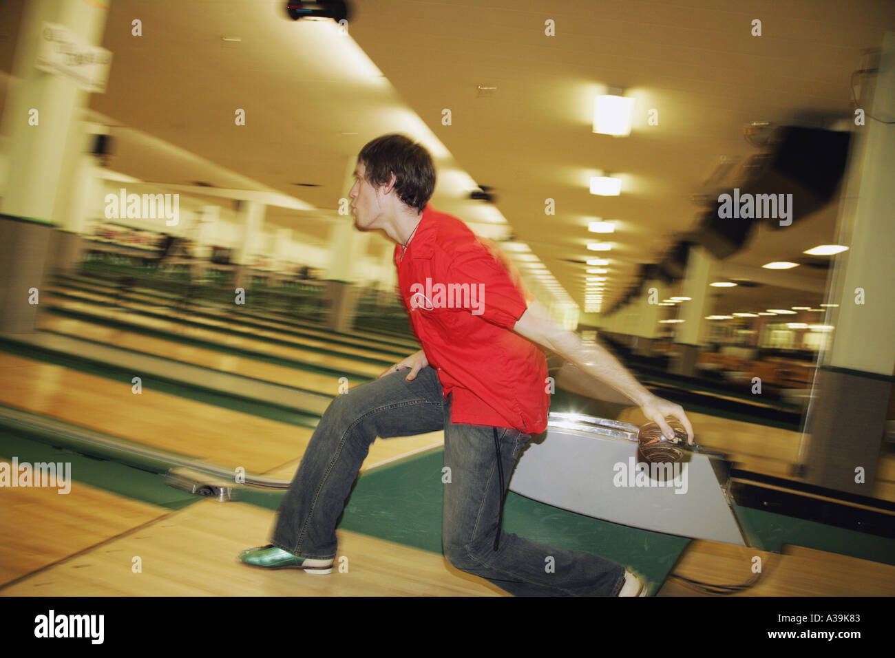 Bowling practice hi-res stock photography and images - Alamy