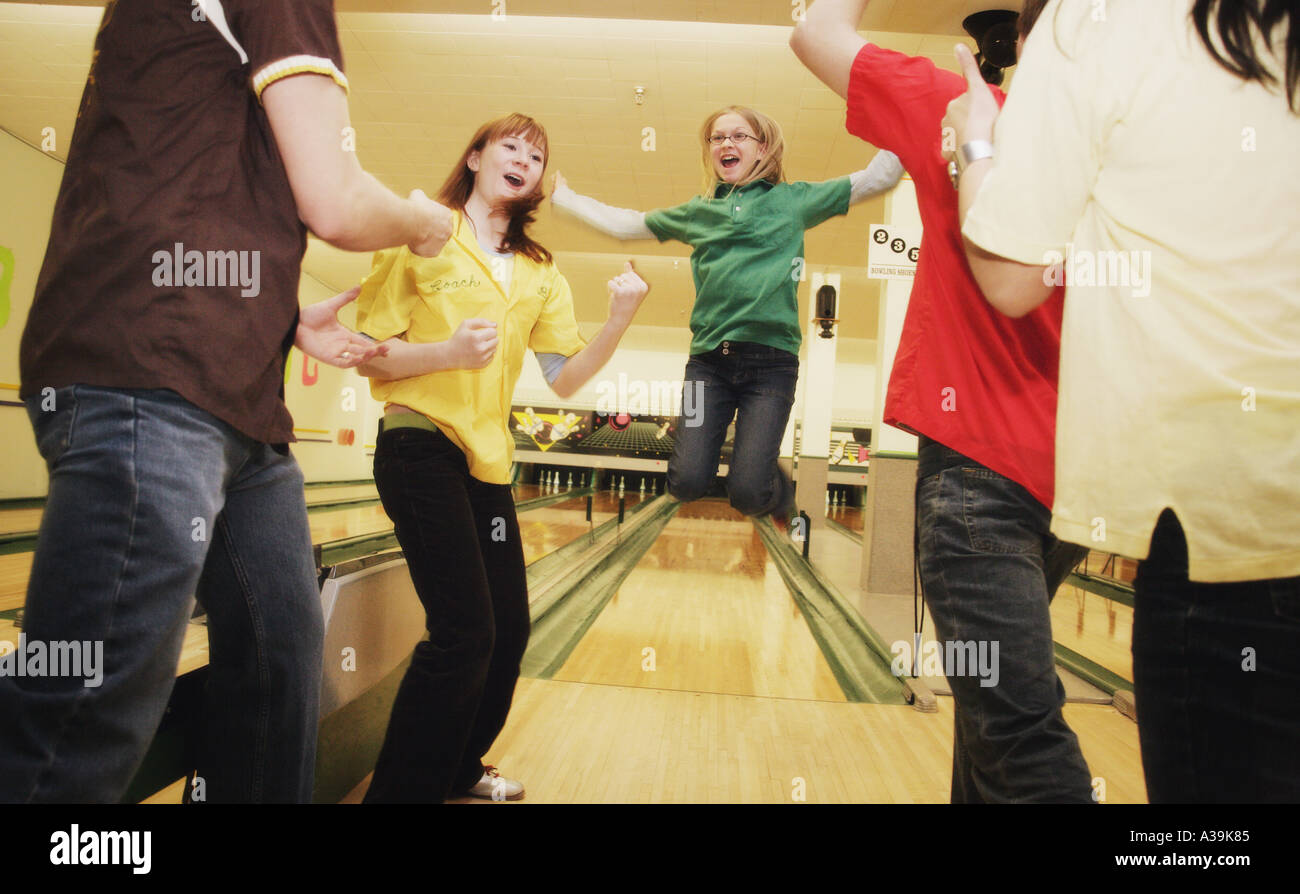 Bowling competition winners hi-res stock photography and images - Alamy