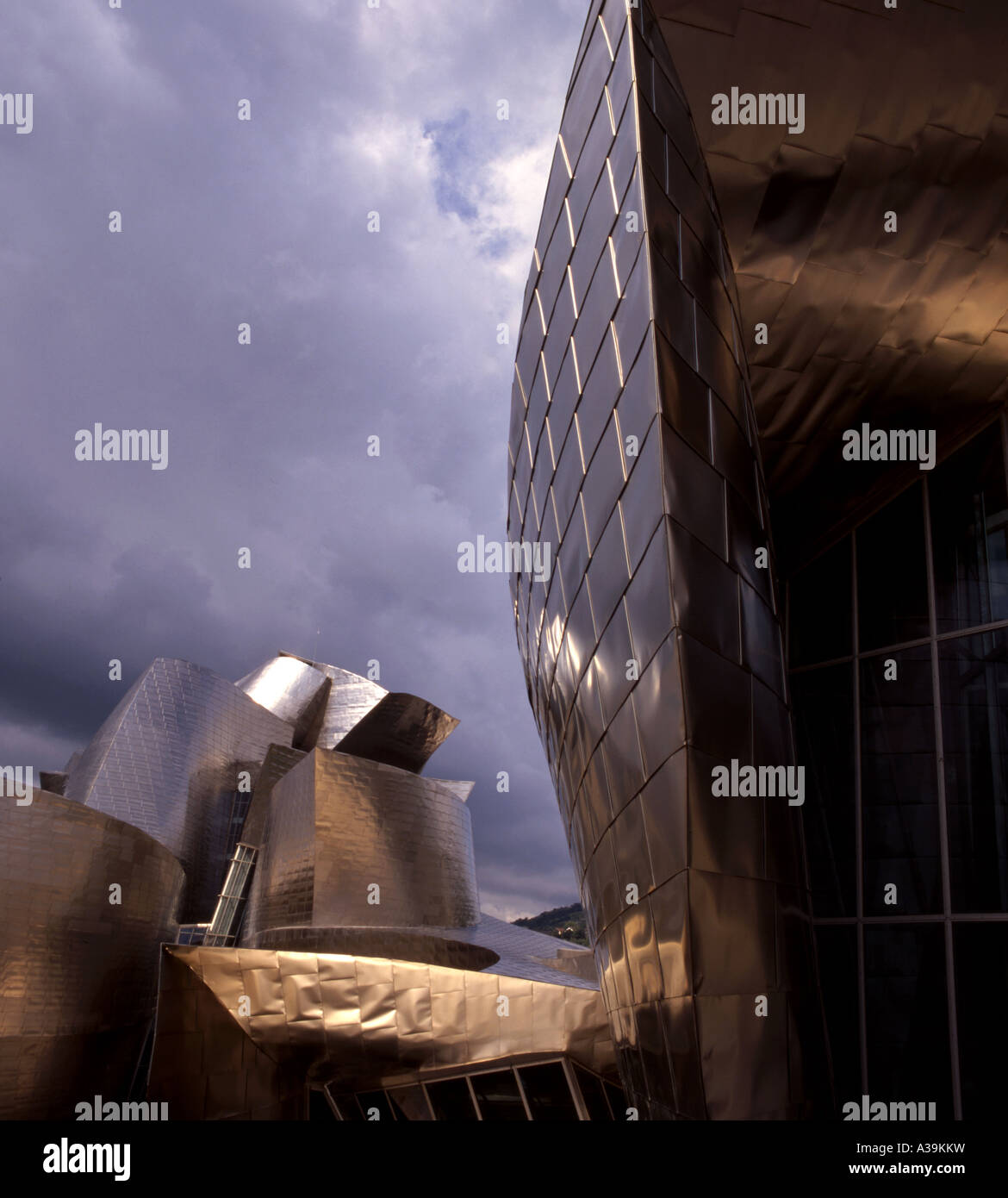 Guggenheim Museum of Contempory Art Bilbeo Spain Stock Photo - Alamy