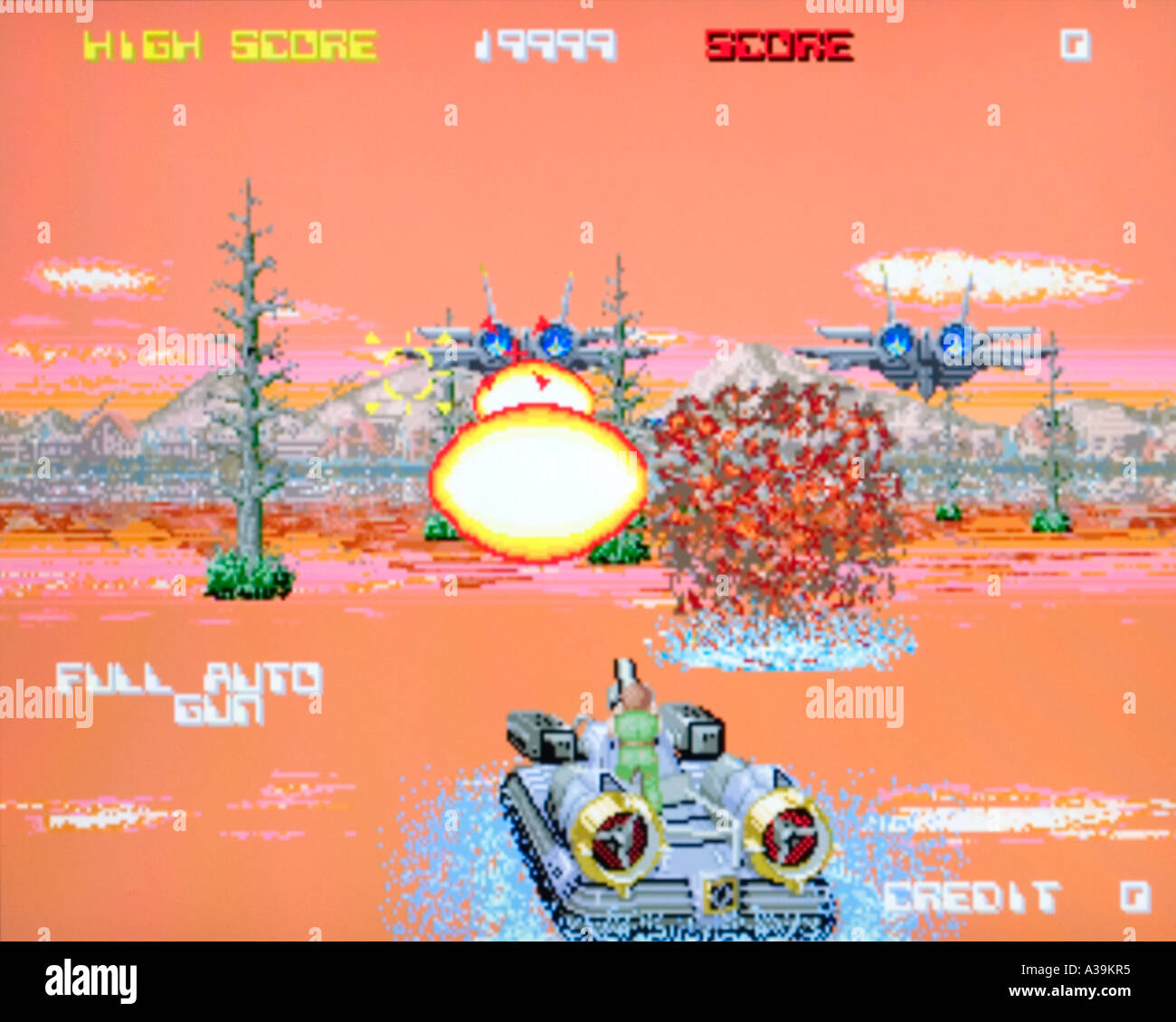 AquaJack Aqua Jack Taito 1990 vintage arcade videogame screenshot ...