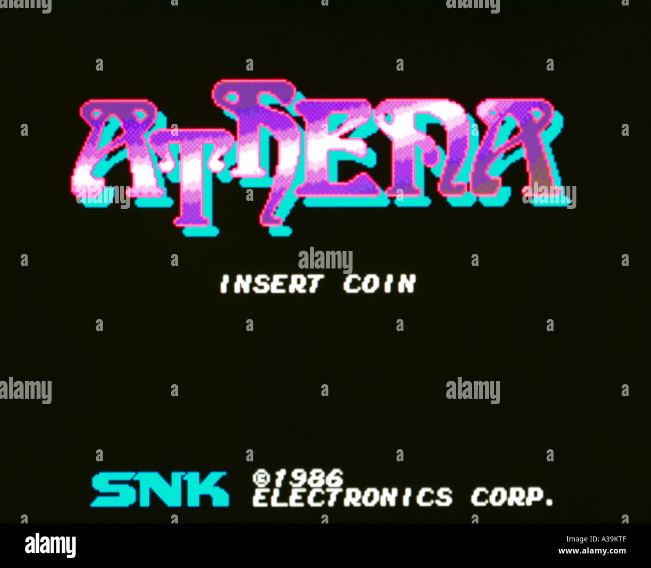 Athena SNK Electronics Corp 1986 vintage arcade videogame screenshot ...