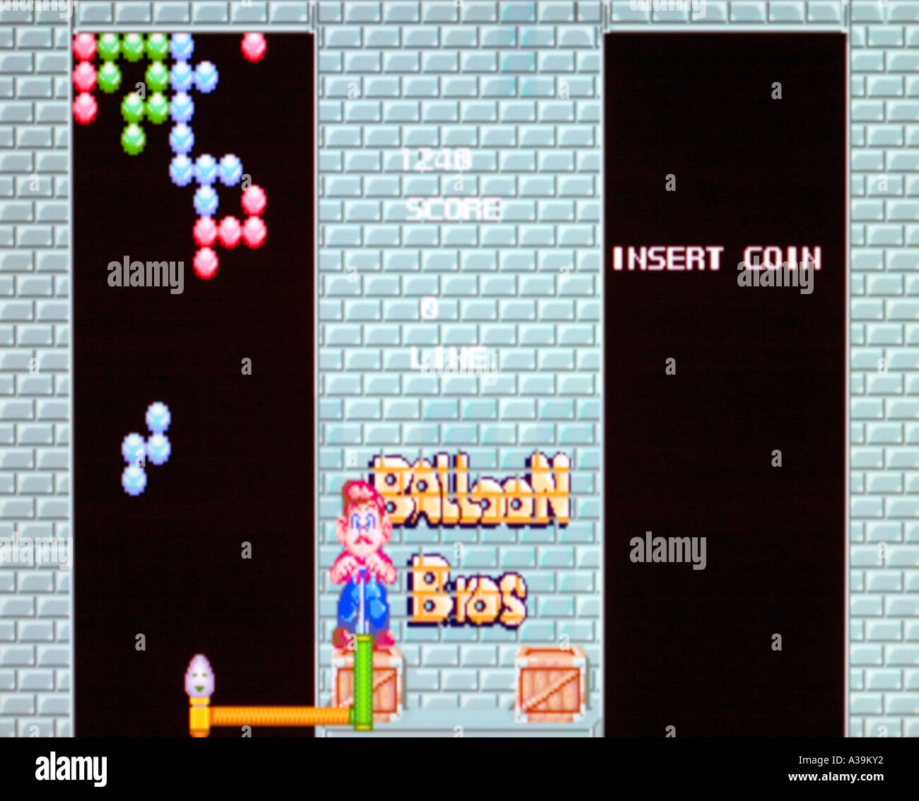 Balloon Brothers Taito 1992 vintage arcade videogame screenshot ...