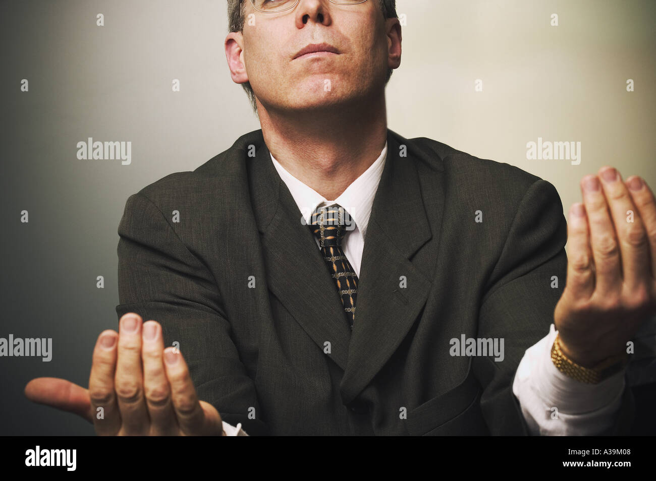 Surrendering expression hi-res stock photography and images - Alamy