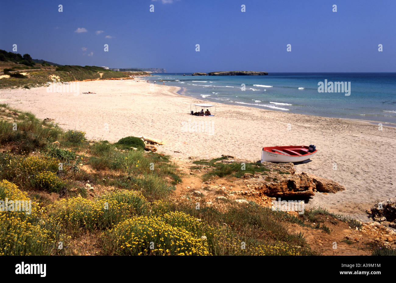 Binigaus beach menorca hi-res stock photography and images - Alamy