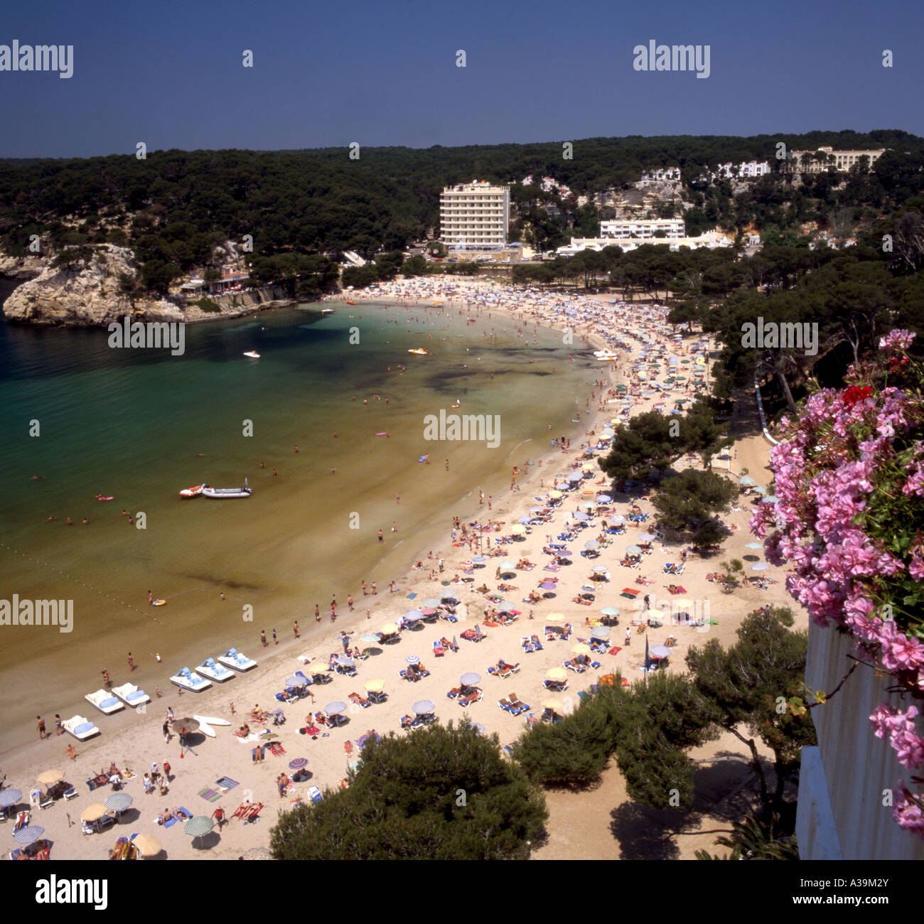 Cala Galdana Menorca Spain Stock Photo - Alamy