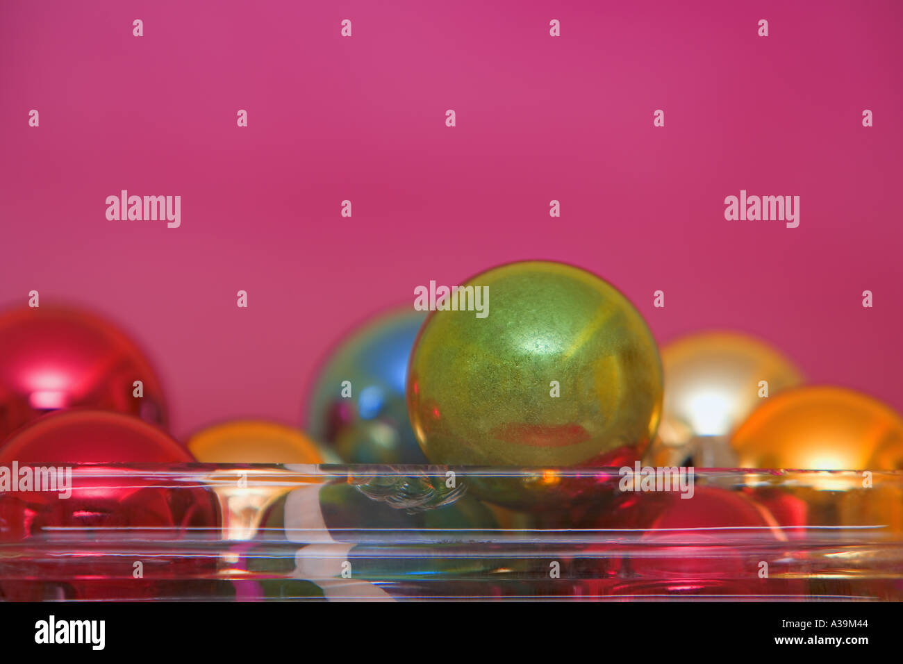 Christmas tree balls Stock Photo - Alamy