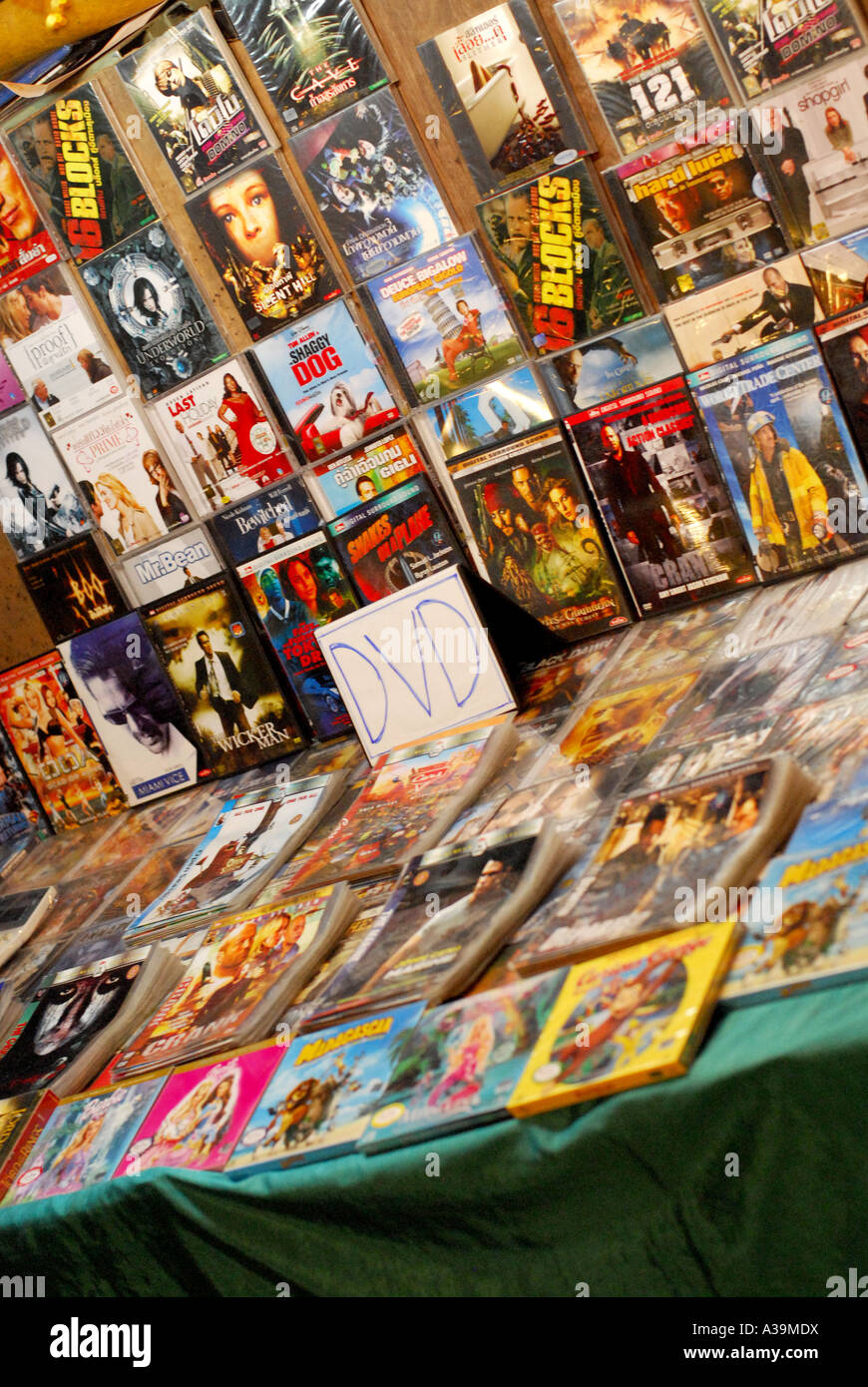 Counterfeit dvds hi-res stock photography and images - Alamy