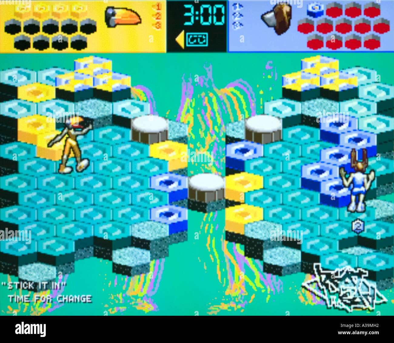 Beat Heat Atari Games Corp 1993 vintage arcade videogame screenshot ...