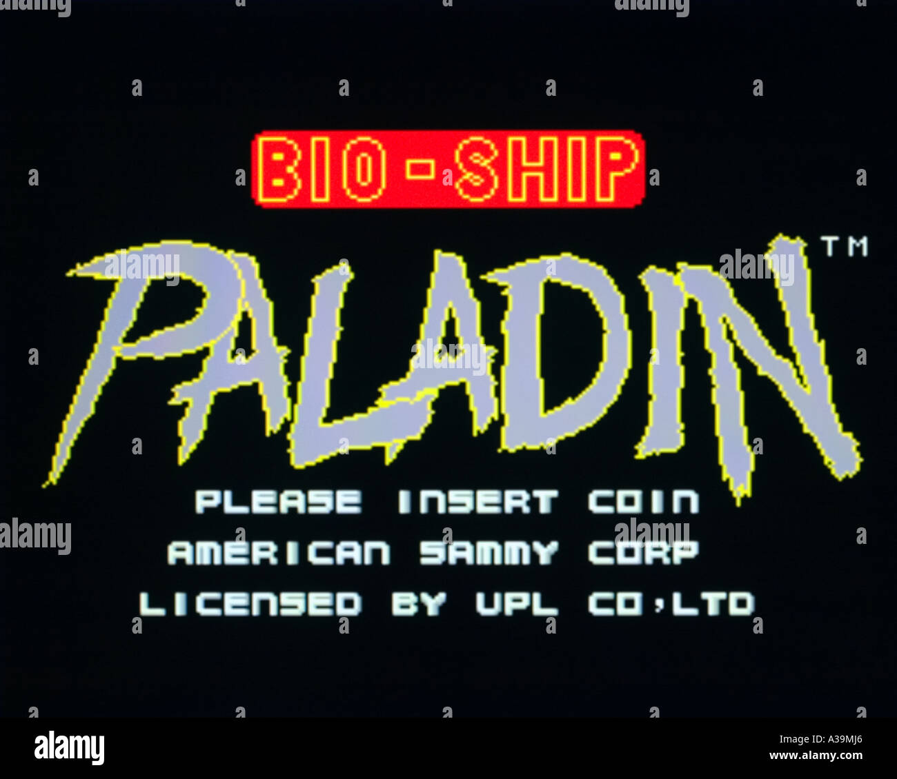 Bio Ship Paladin American Sammy Corp UPL Co Ltd 1990 vintage arcade ...