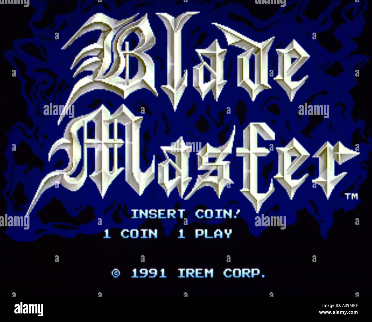 Blade Master Irem Corp 1991 vintage arcade videogame screenshot ...