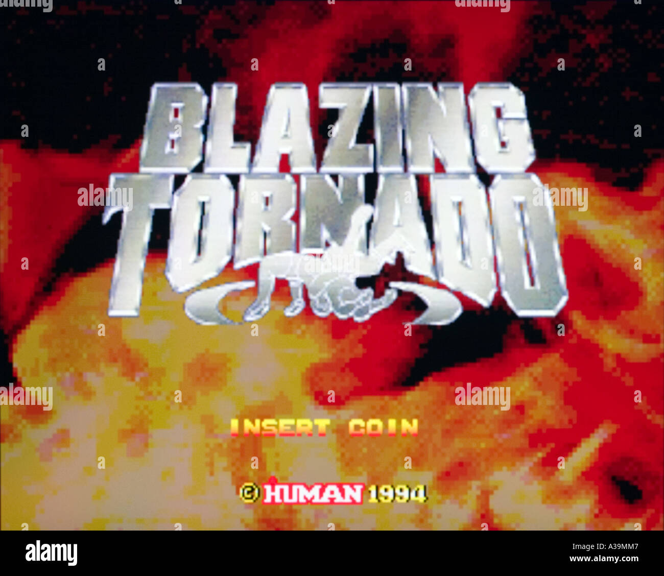 Blazing Tornado Human 1994 vintage arcade videogame screenshot ...