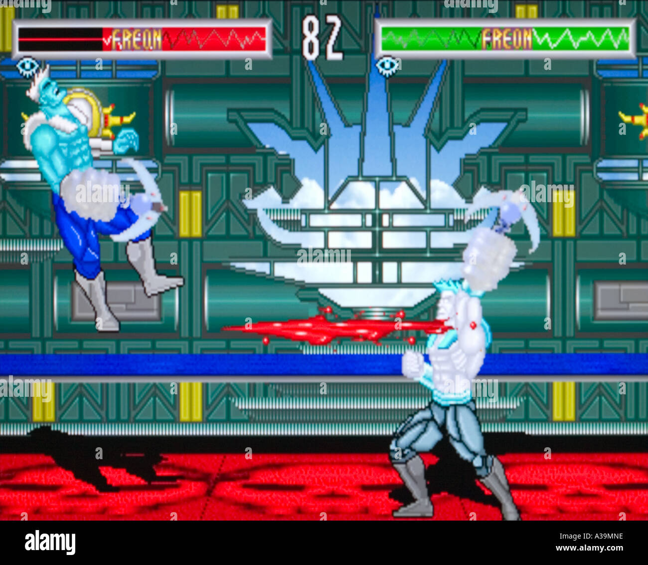 Blood Storm Strata 1994 vintage arcade videogame screenshot - EDITORIAL ...