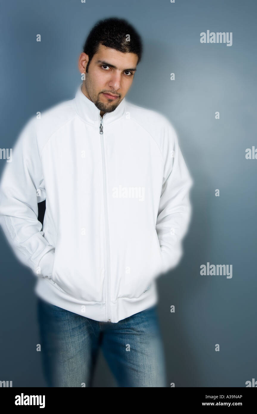 Young man indoors Stock Photo - Alamy