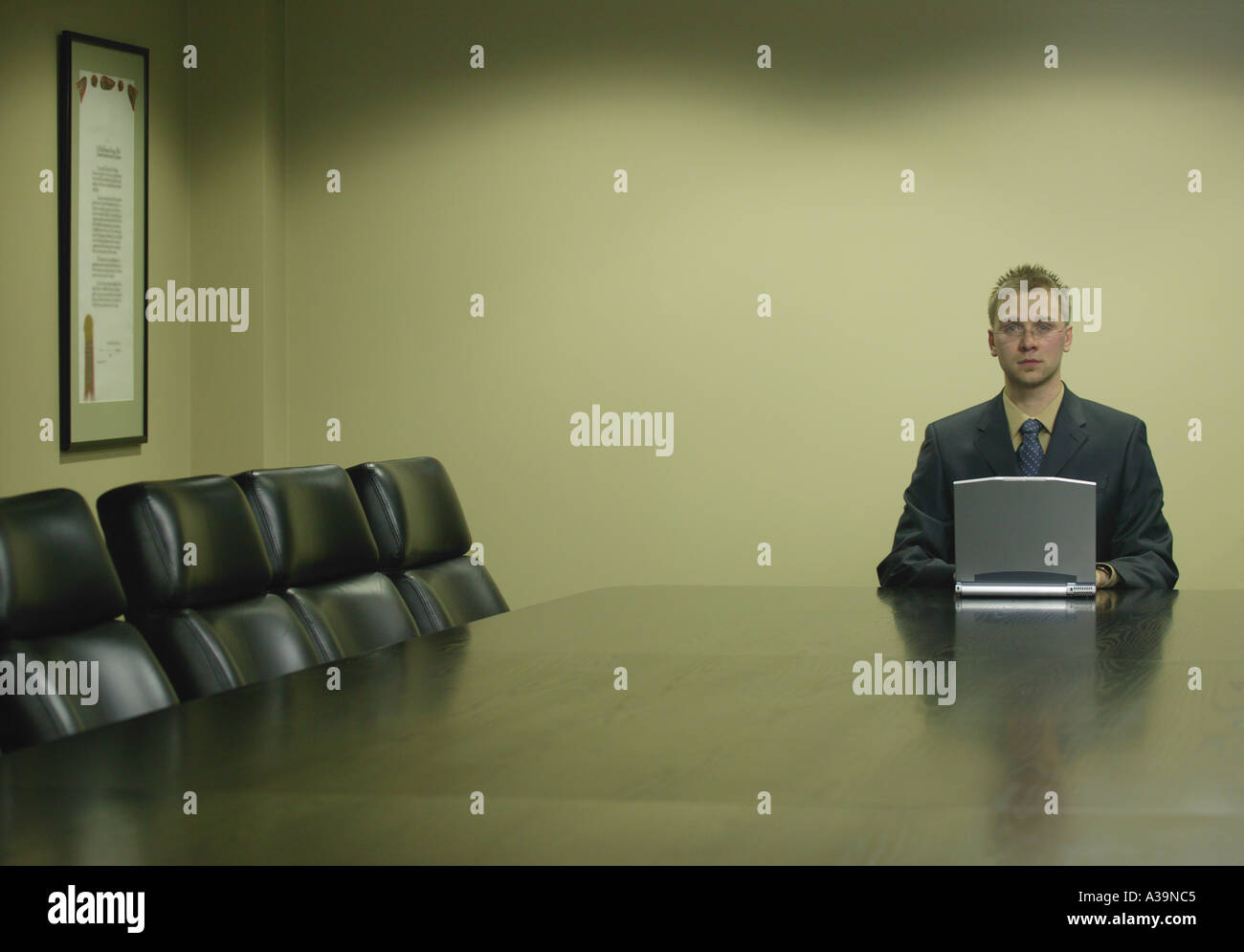 Lone businessman hi-res stock photography and images - Alamy