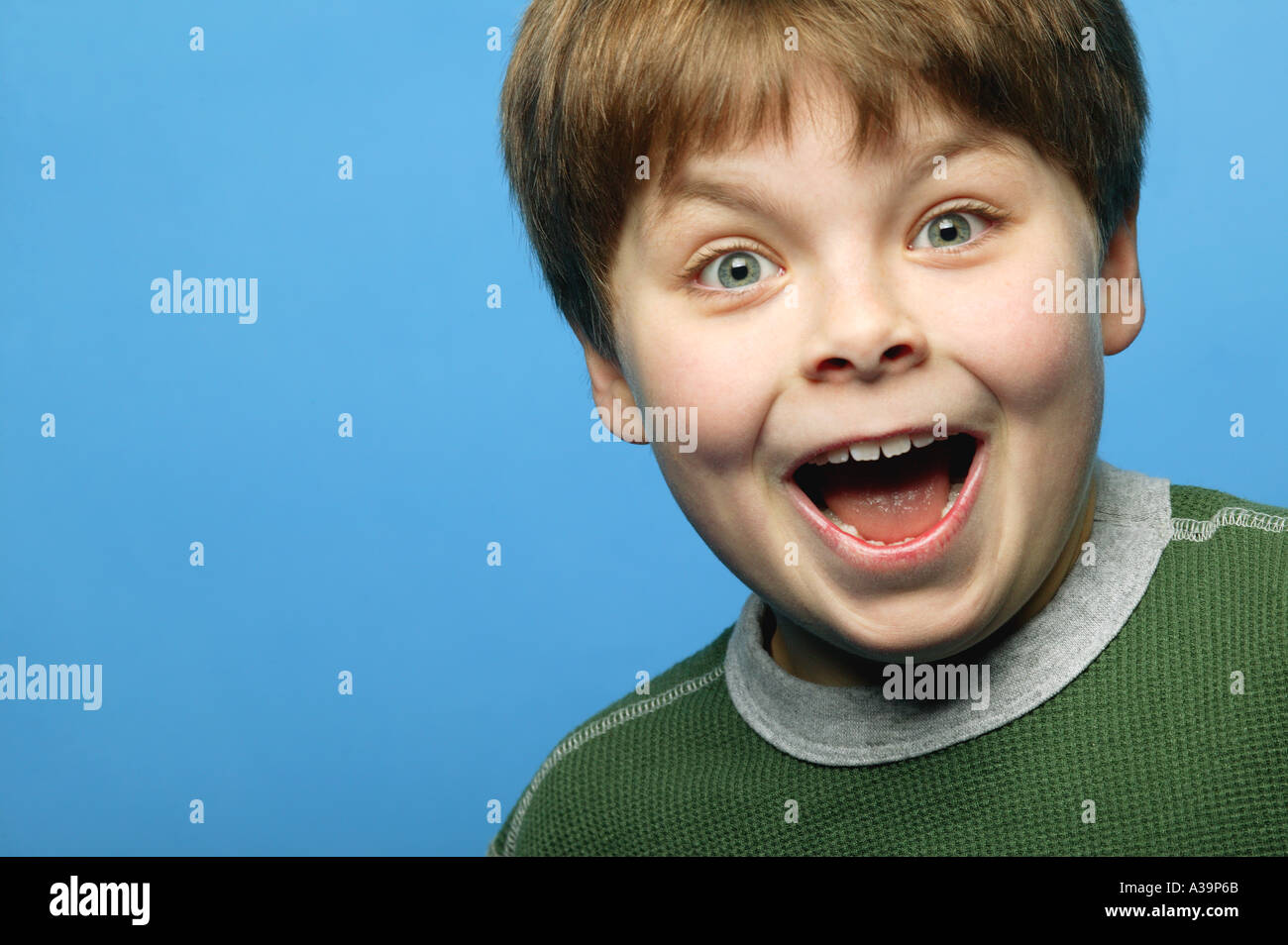 Surprise silly children child boy hi-res stock photography and images ...