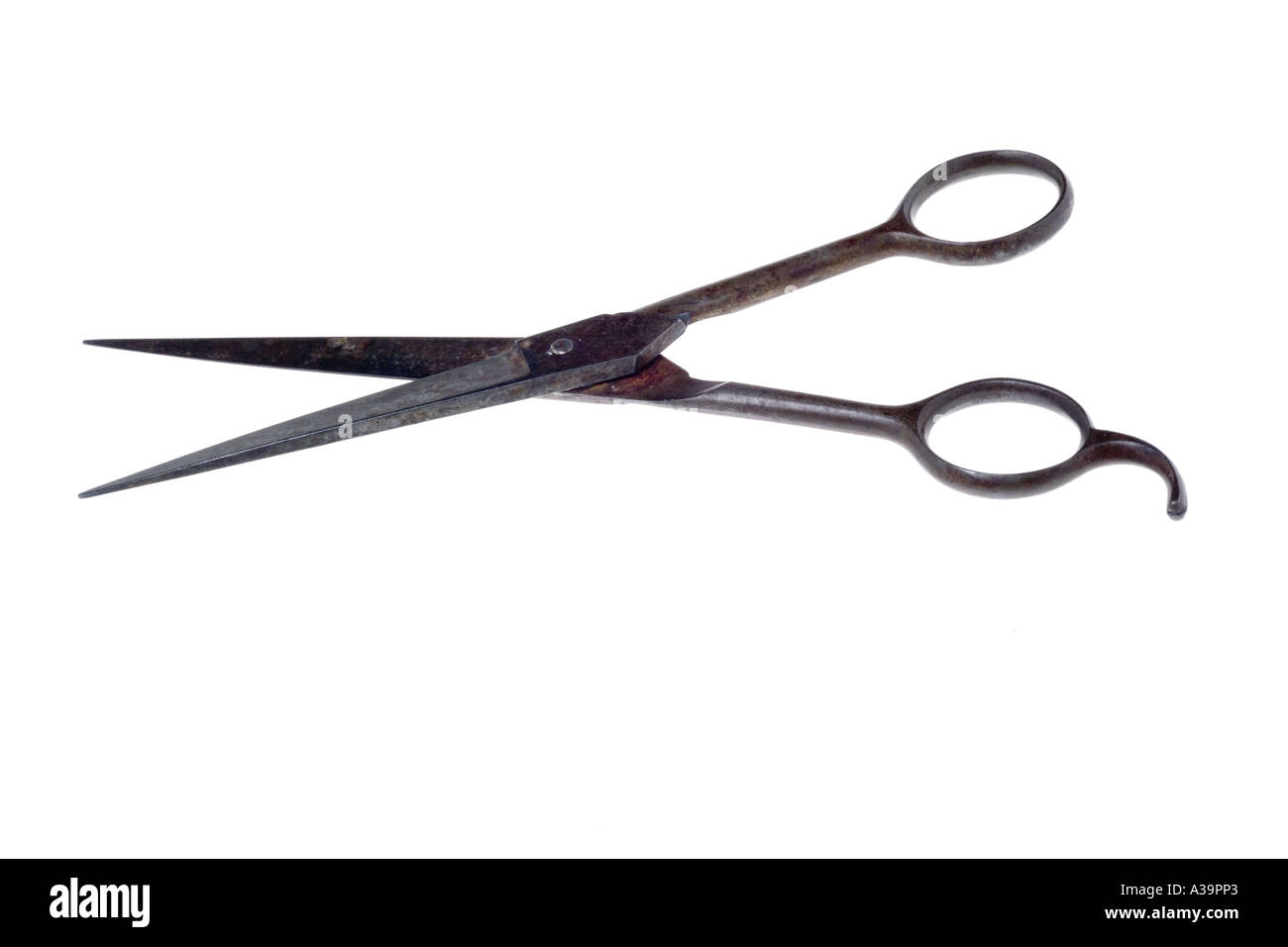 Old fashioned scissors hi-res stock photography and images - Alamy
