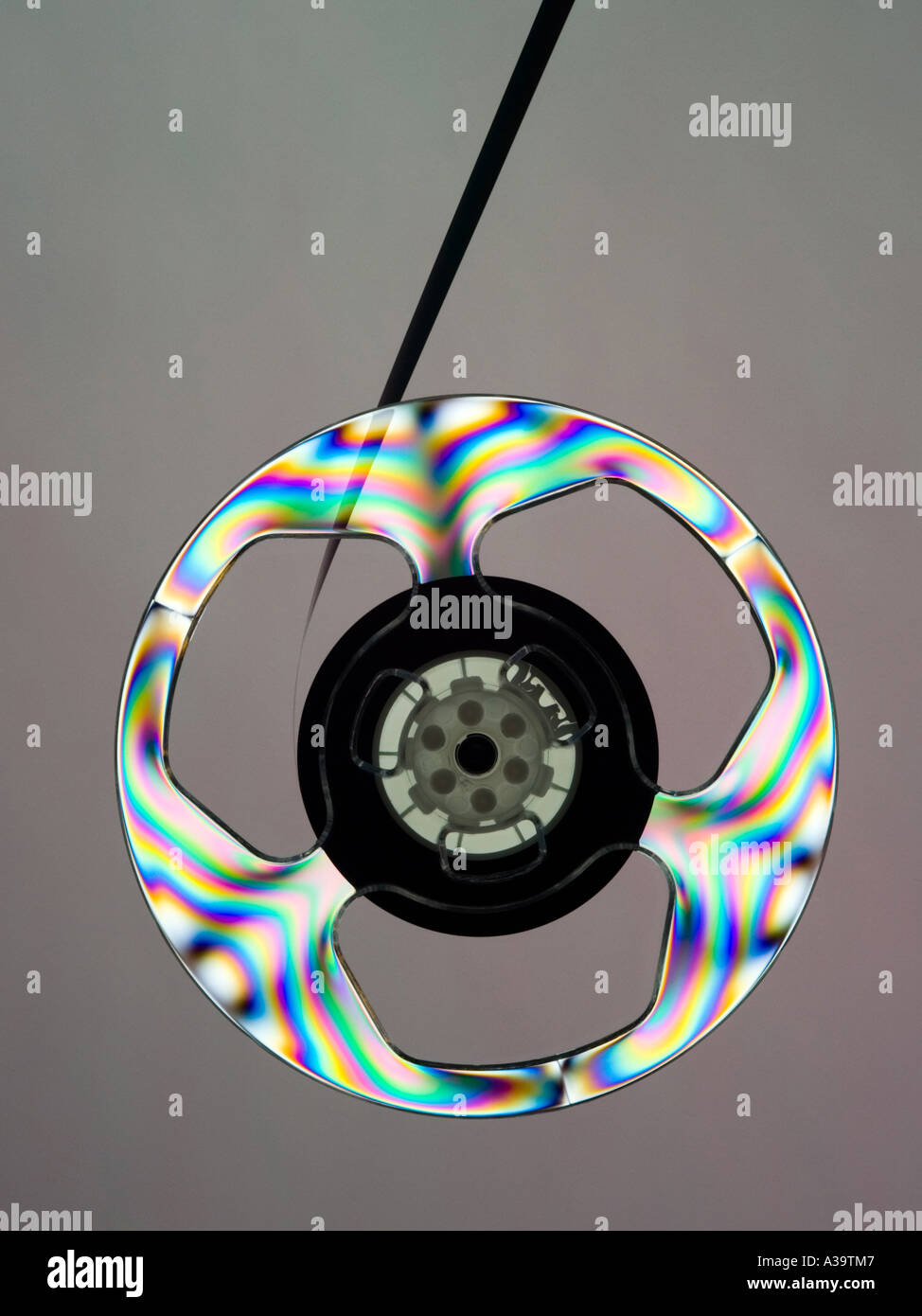 stress patterns in a plastic part Stock Photo - Alamy