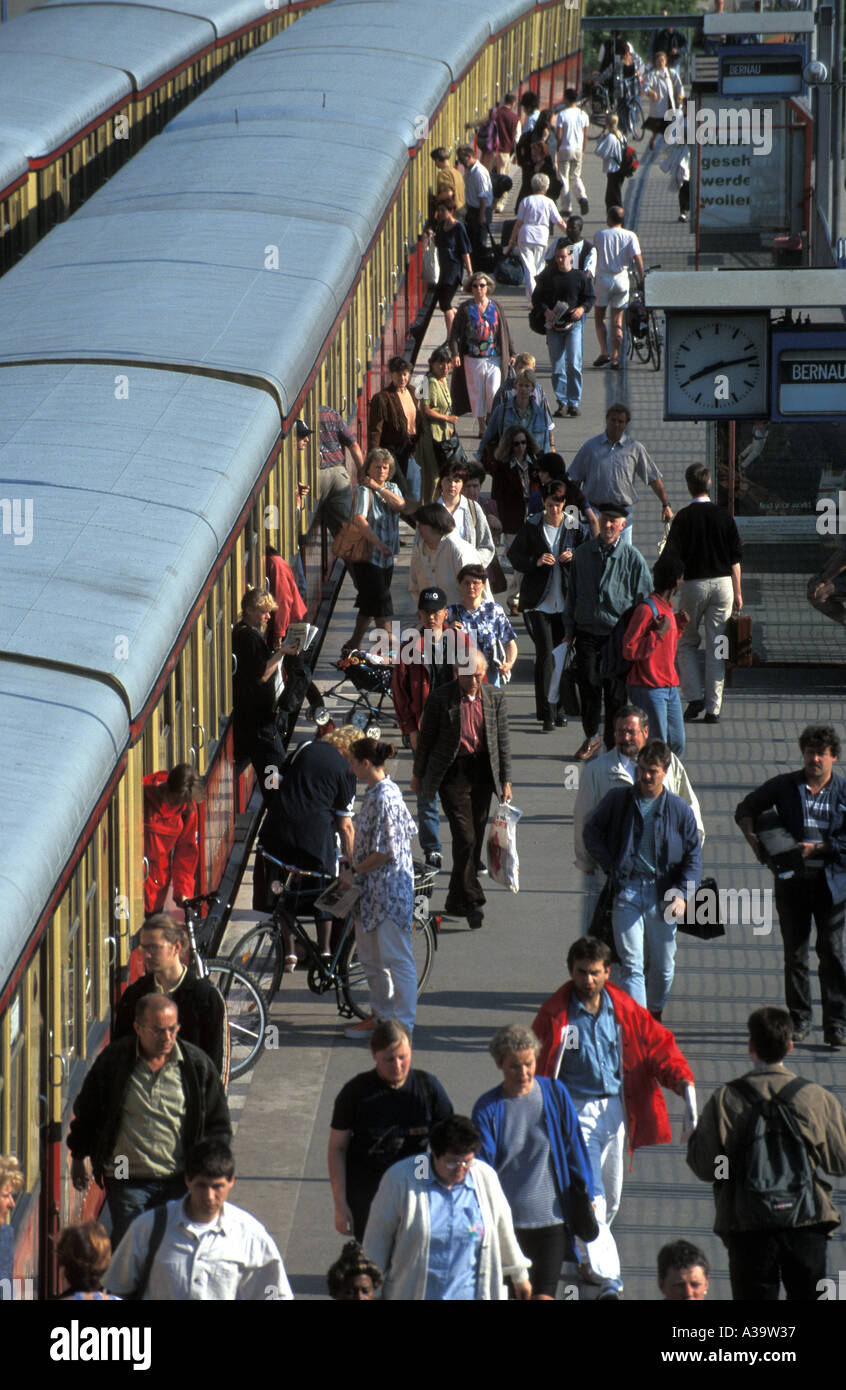 The Berlin S Bahn the city s rapid transit railway Stock Photo - Alamy