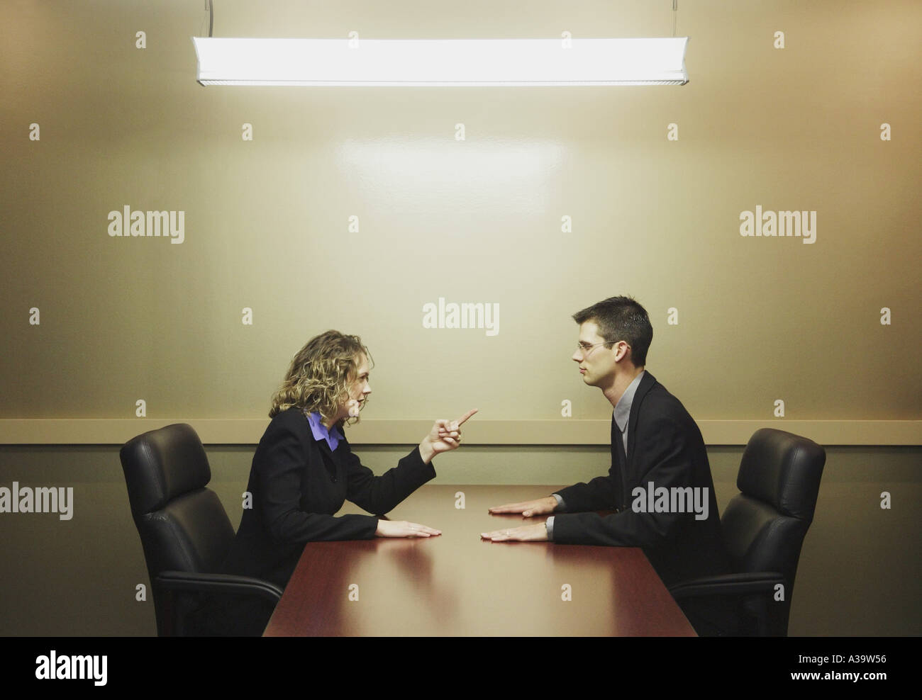 Making a point Stock Photo - Alamy