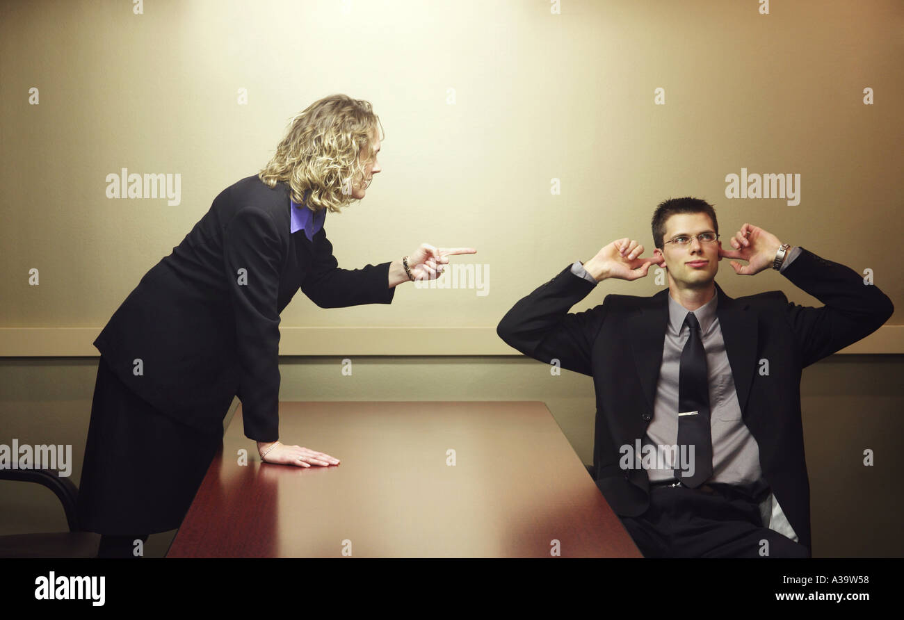 Two employees indifference hi-res stock photography and images - Alamy