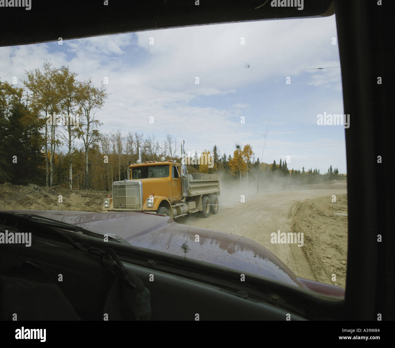 Passing lorry wagon truck hi-res stock photography and images - Alamy